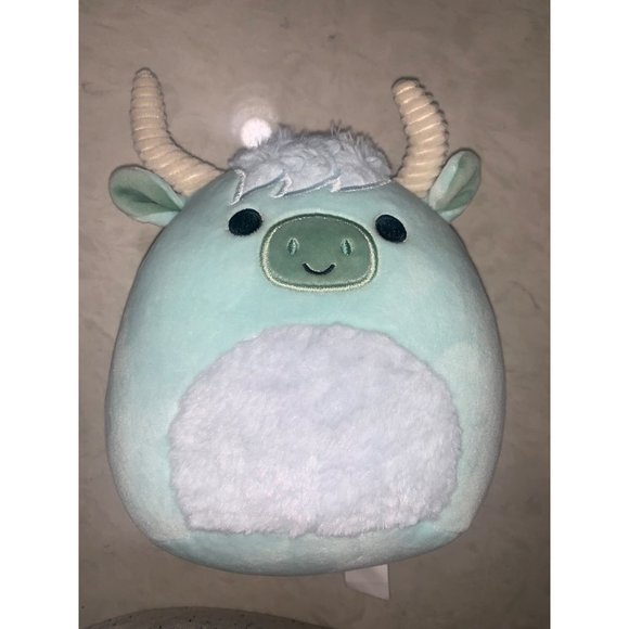 Squishmallows | Toys | Iver The Mint Highland Cow Squishmallow Official Kellytoy 8 | Poshmark